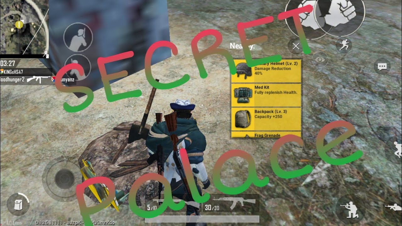 Secret place in erangle map - YouTube