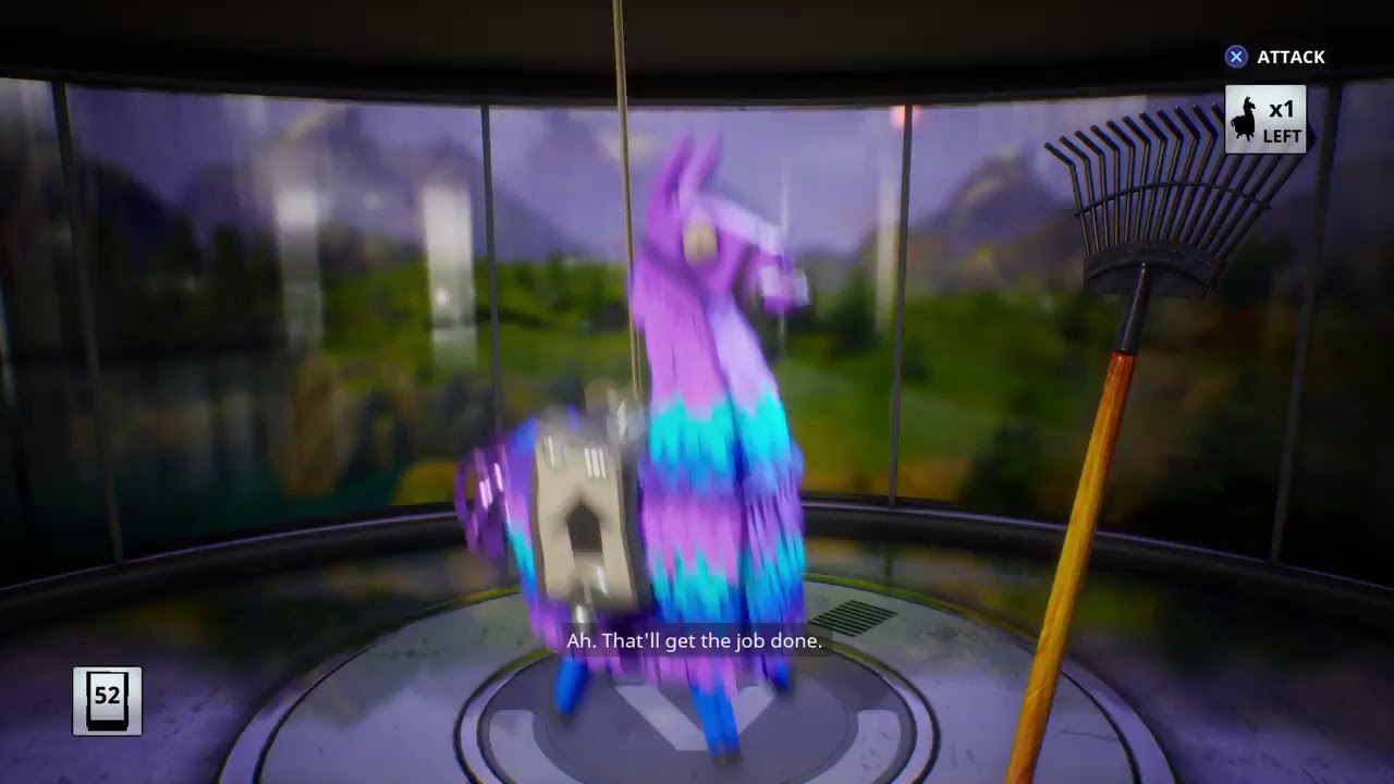 Fortnite loot lama opening - YouTube