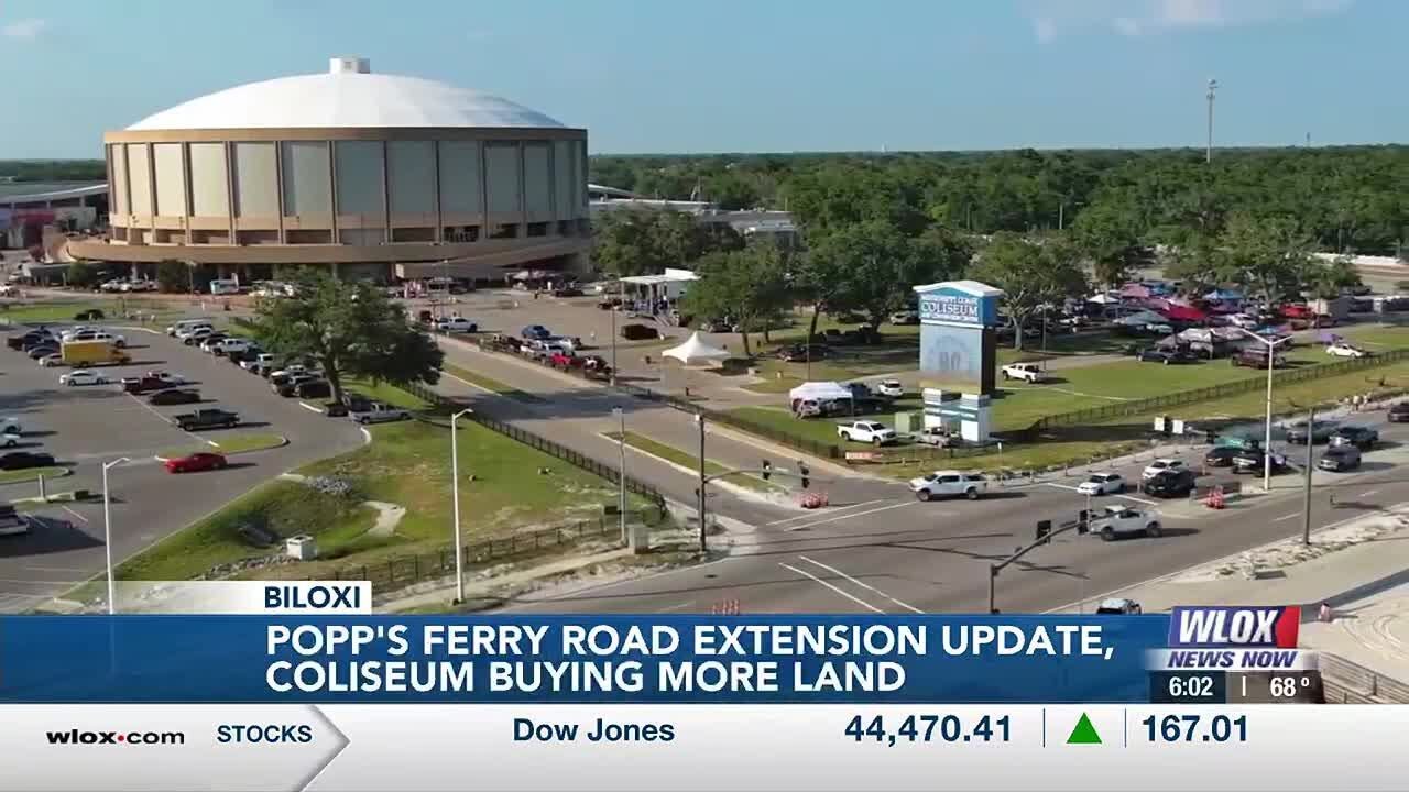 Popp’s Ferry Road extension taking shape, Coast Coliseum buying more ...