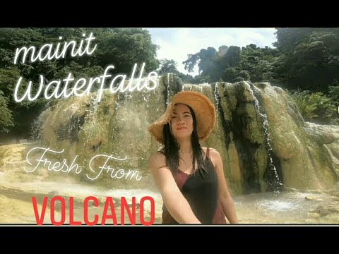 BILAWA MAINIT WATERFALLS IN MACO DAVAO DE ORO | SULFURIC WATER | Day 3 ...
