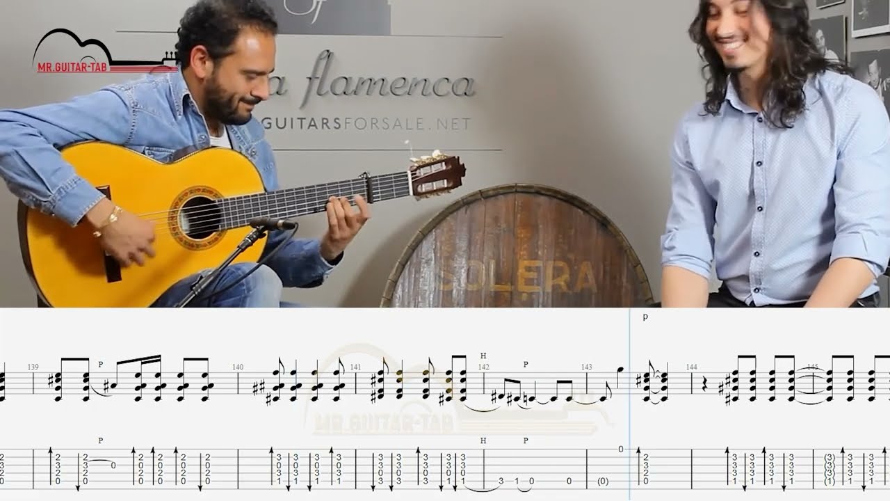 Diego del Morao _ por buleria [in solera flamenca] guitar tab tutorial ...