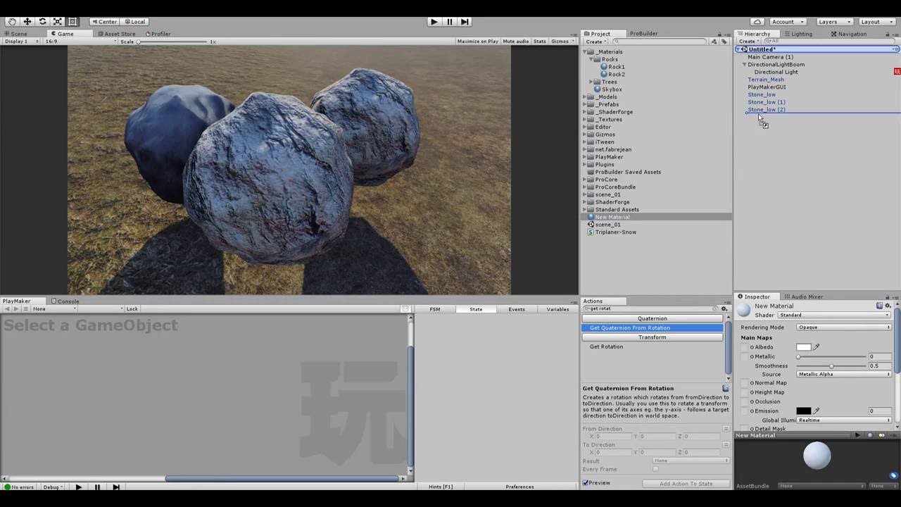 Shader Forge - Snow Covered Object shader - YouTube