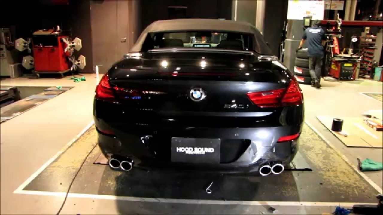 BMW 640i Cabriolet JB4 Eisenmann Exhaust Sound - YouTube