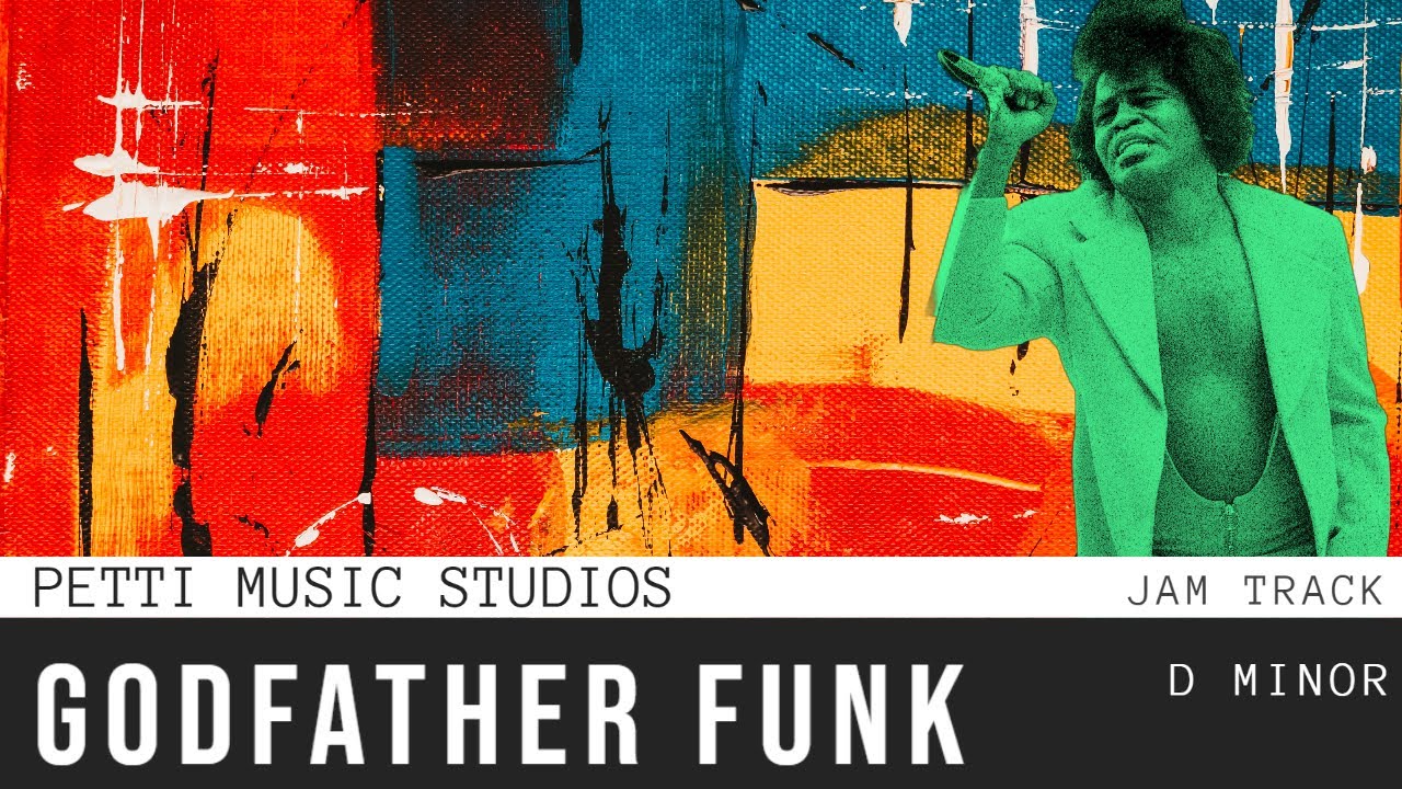 Godfather of Funk Guitar Backing Track in D Minor - James Brown Funk ...