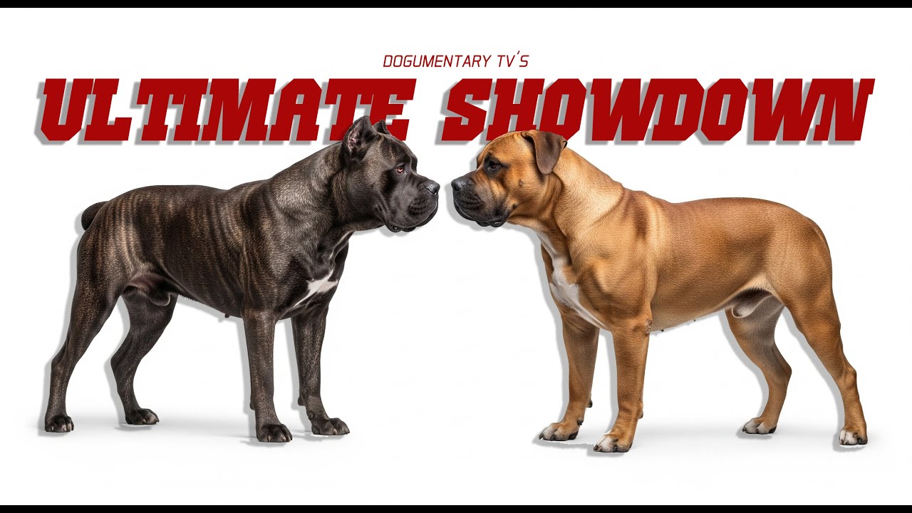 Ultimate Showdown: Cane Corso vs Boerboel - YouTube