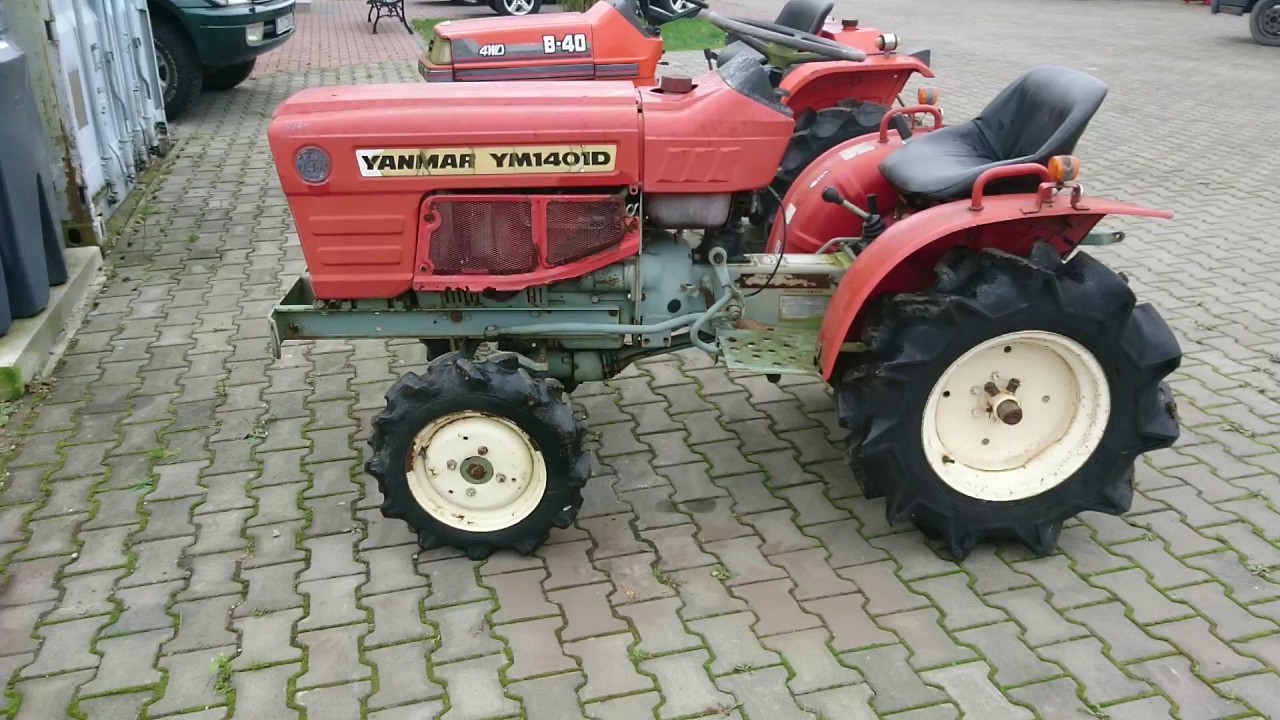 YANMAR YM 1401D japoński traktorek ogrodniczy. www.akant-ogrody.pl ...