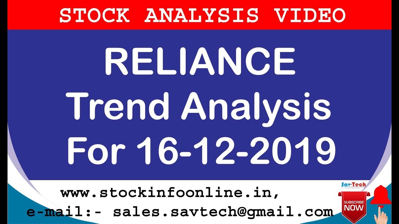 RELIANCE TREND ANALYSIS FOR 16TH DEC 2019 - YouTube