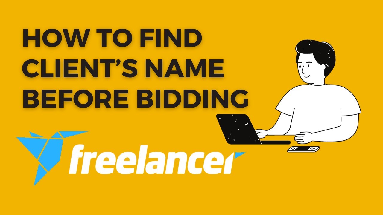 How to find Client's name before bidding on freelancer.com - YouTube