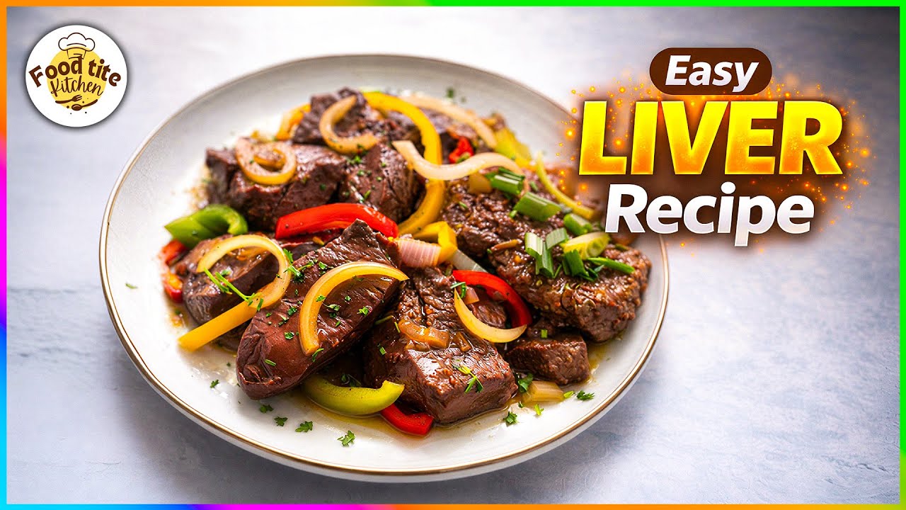 The most delicious liver with onion! The secret to making tender liver ...