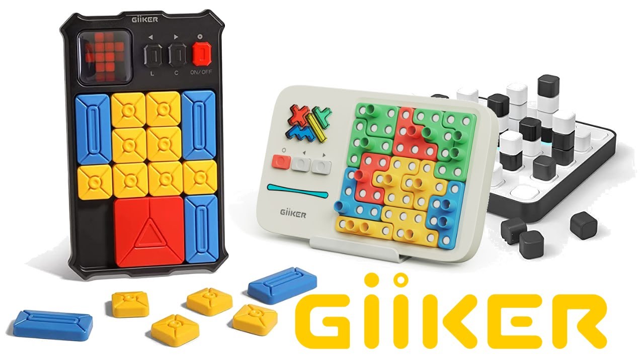 GiiKER Super Slide & Super Blocks, les supers puzzles électroniques ...