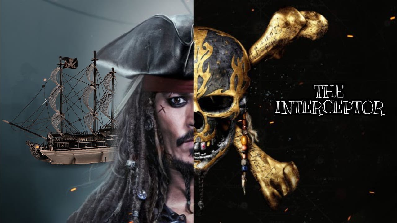 Jack Sparrow steals the interceptor Pirates of the Caribbean # JOHNY ...