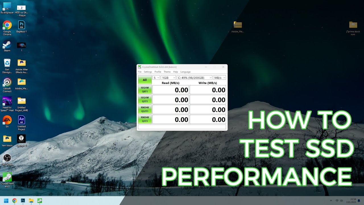 How To Test SSD Performance - YouTube