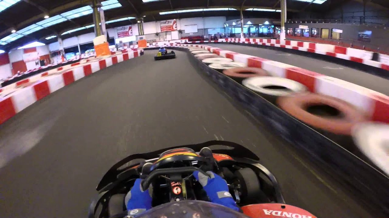 Karting Lille Indoor 3 races HD 1080p - YouTube