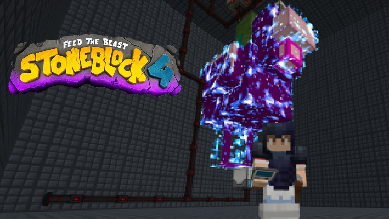 StoneBlock 4 : E17 : Capturing the Mighty Ender Chicken - YouTube