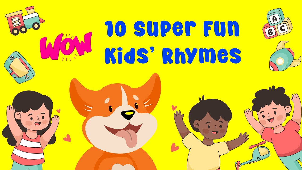 Kids Rhymes Collection ⭐ | Long Video | English Nursery Rhymes 😊 ...