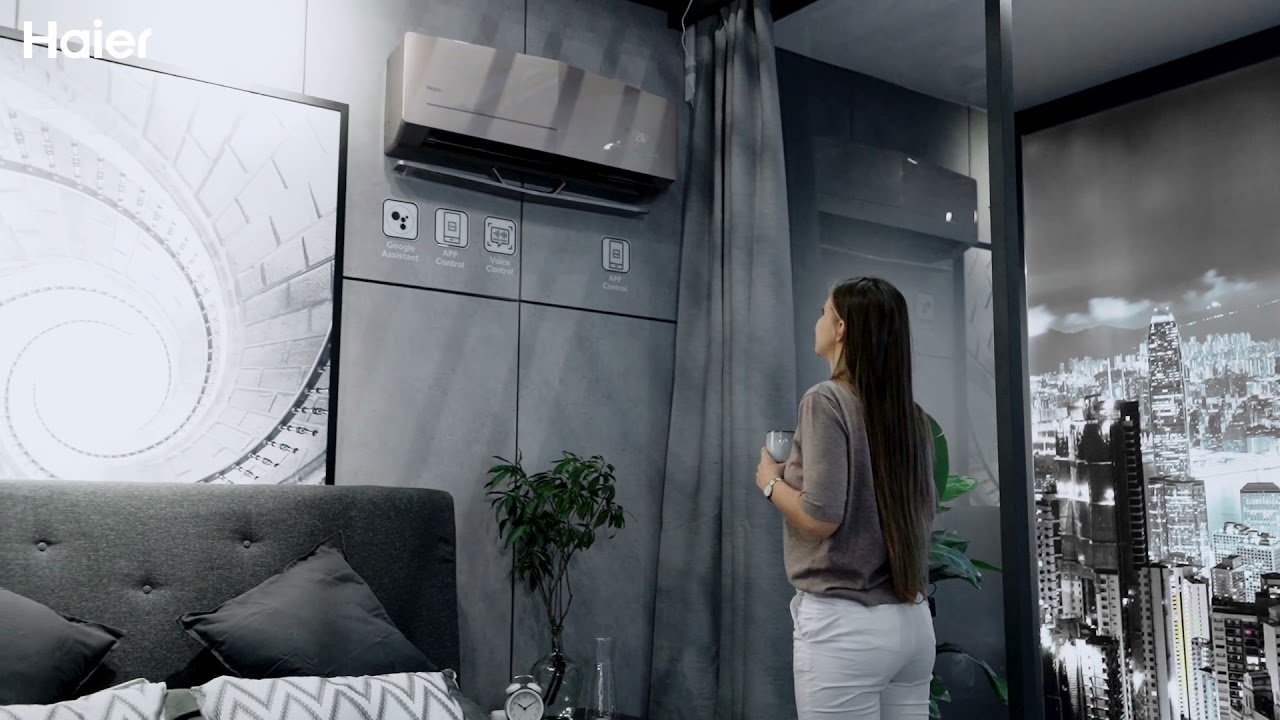Haier Aircon provides you fresh air anytime. - YouTube