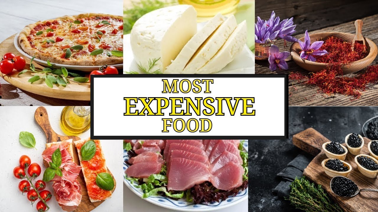The Most Expensive and Extravagant Foods in the World - YouTube