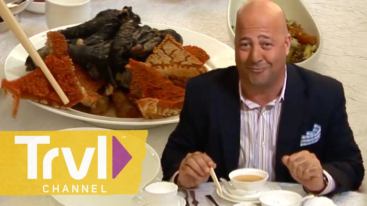 Eating Stir-Fried Starfish in Guangzhou | Bizarre Foods with Andrew ...