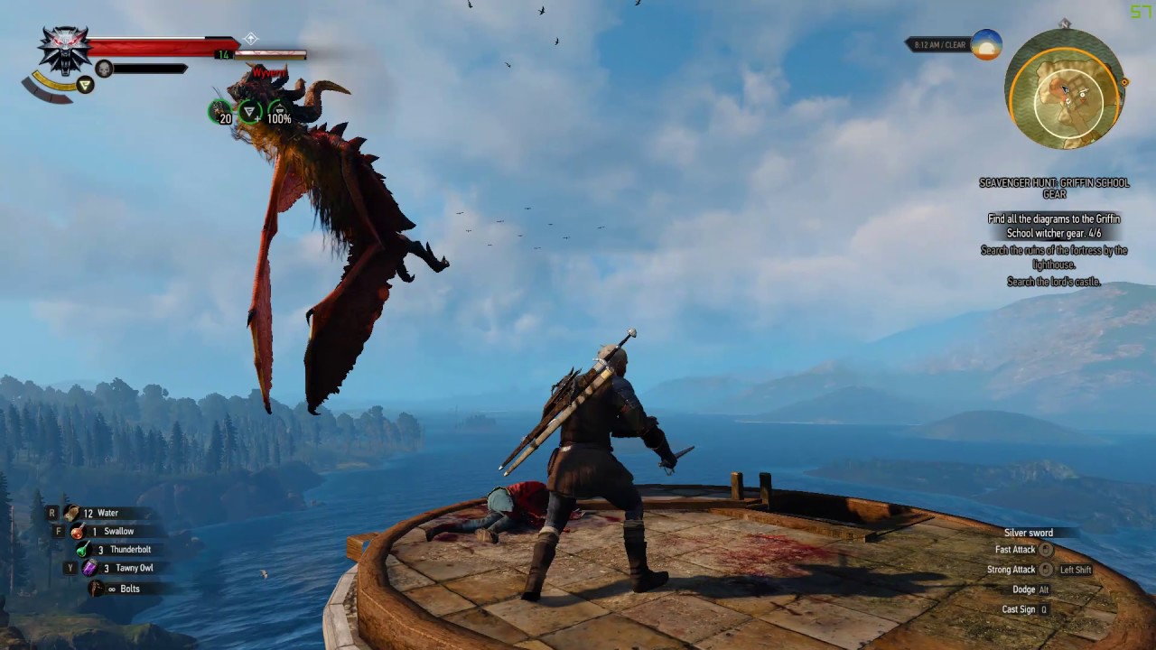 Witcher 3: Lornruk Witcher Gear (Griffin Sword) - YouTube