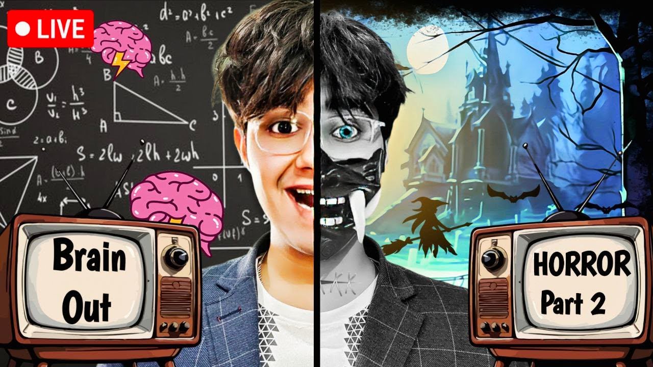 🔴My IQ is 9999999999+ Horrror reaction 🔴 - YouTube