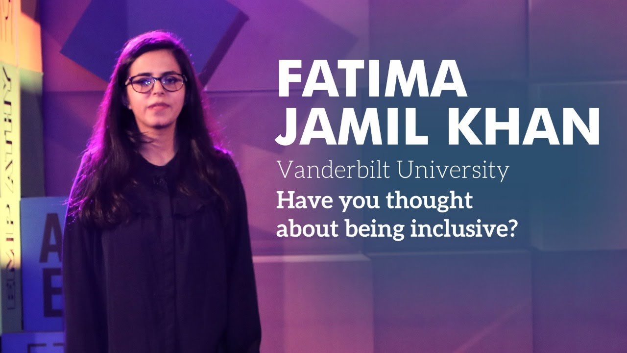 Fulbright Talks | Have You Thought about Being Inclusive? | Fatima ...