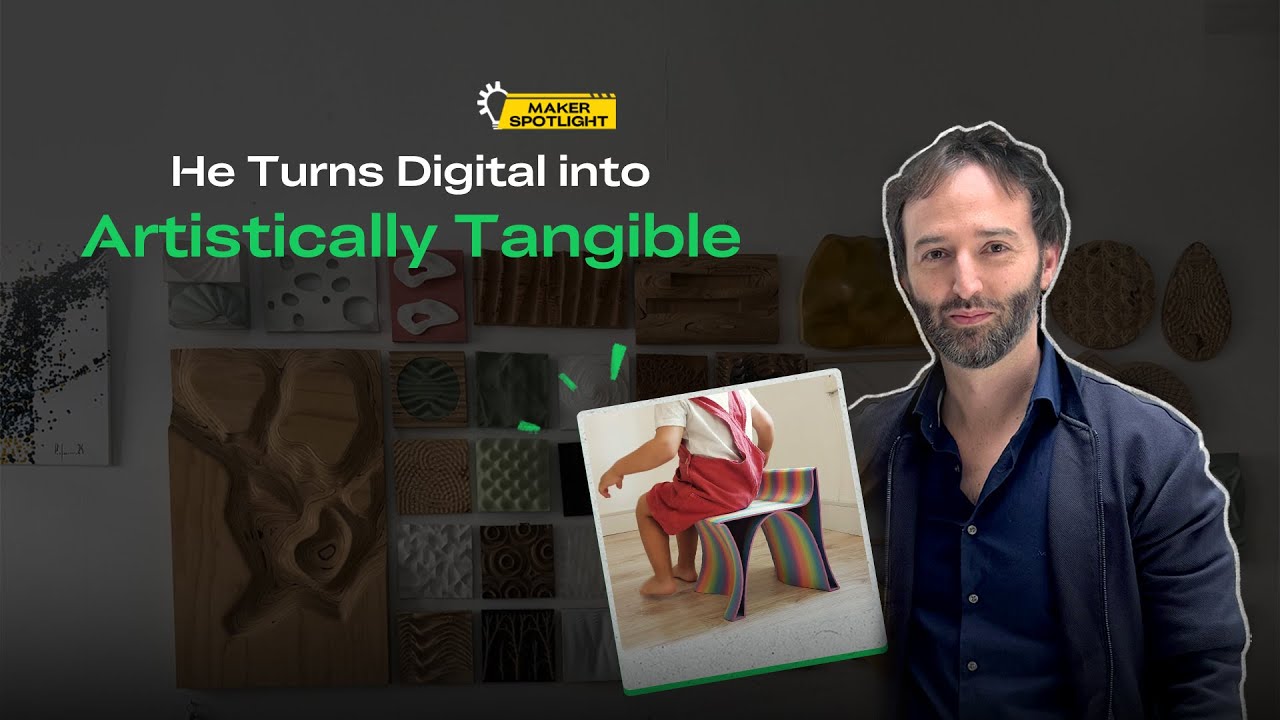 Creality Maker Spotlight | Digital Ideas, Tangible Art - YouTube