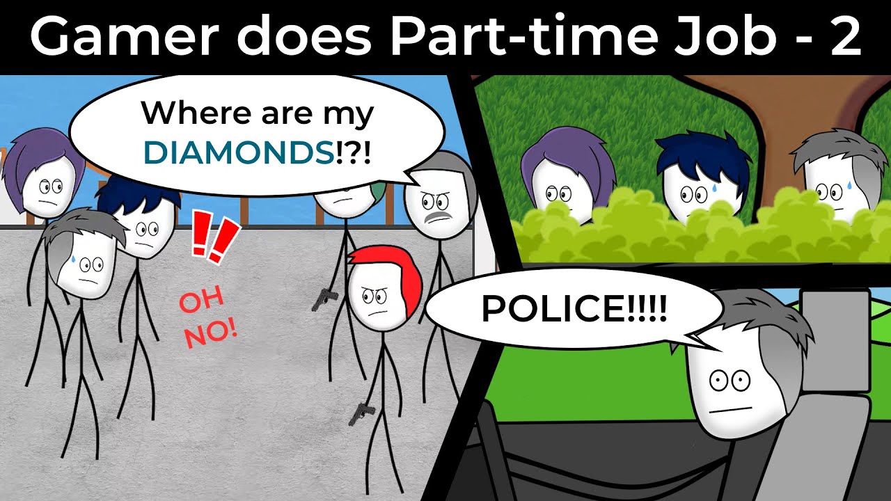 When a gamer goes for a Part Time Job - Part 2 - YouTube
