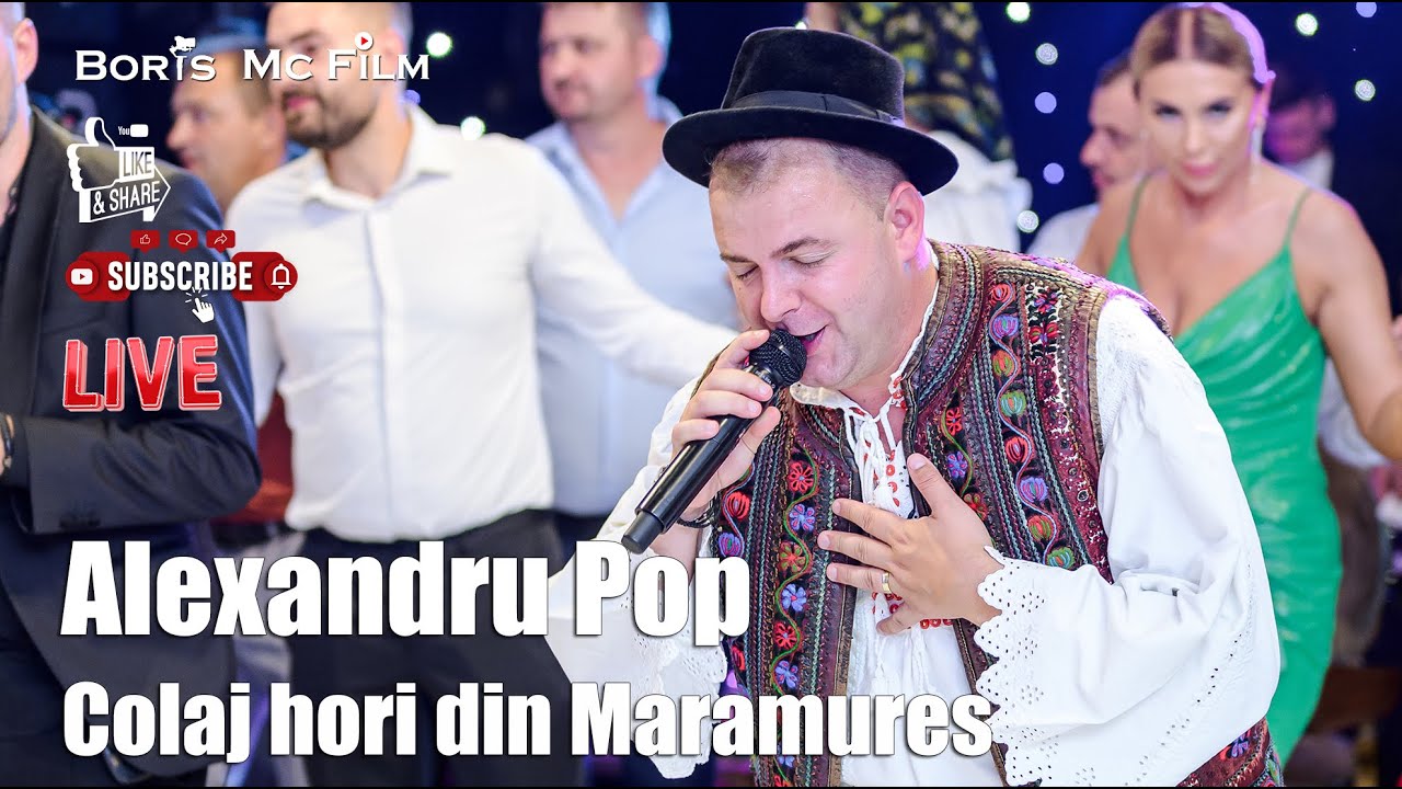 Alexandru Pop - Colaj hori din Maramures || LIVE - YouTube