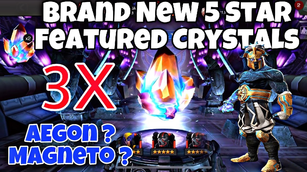 3x 5 Star Featured Crystals Opening | Mcoc - YouTube