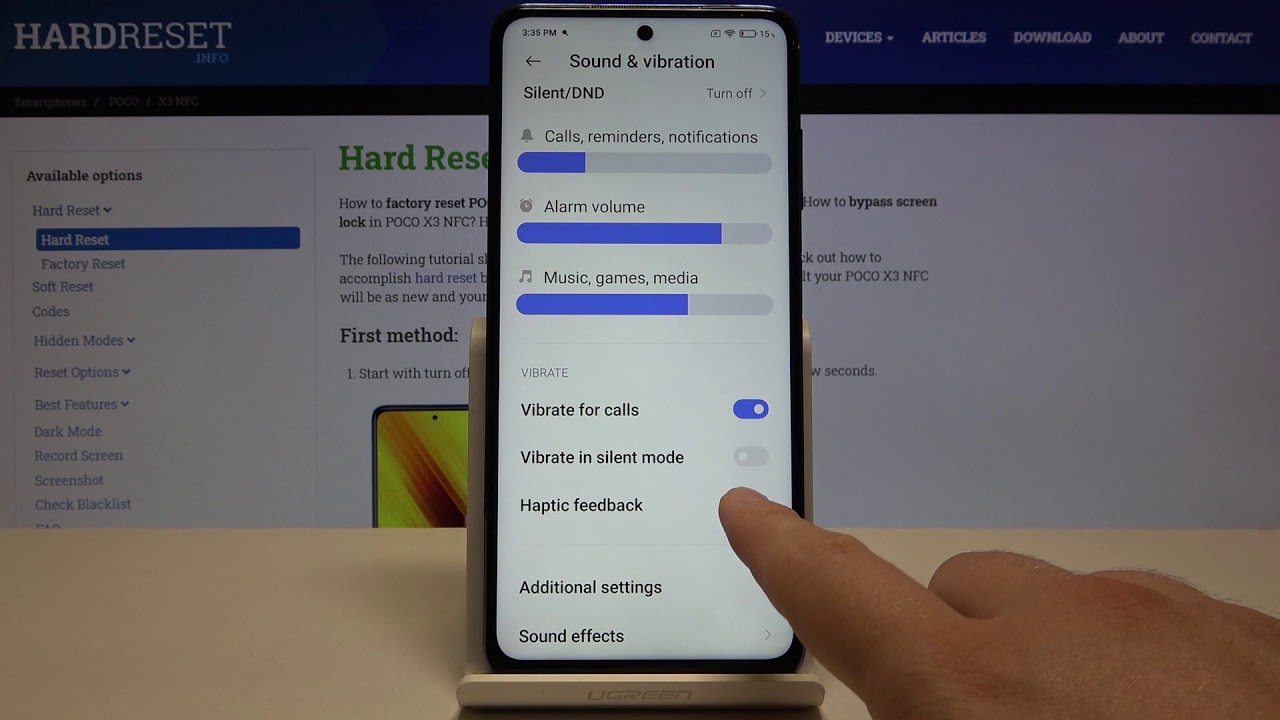 How To Change Vibration Settings In XIAOMI Poco X3 Find Vibration Modes YouTube How To Change Vibration Settings In XIAOMI Poco X3 Find Vibration Modes YouTube
