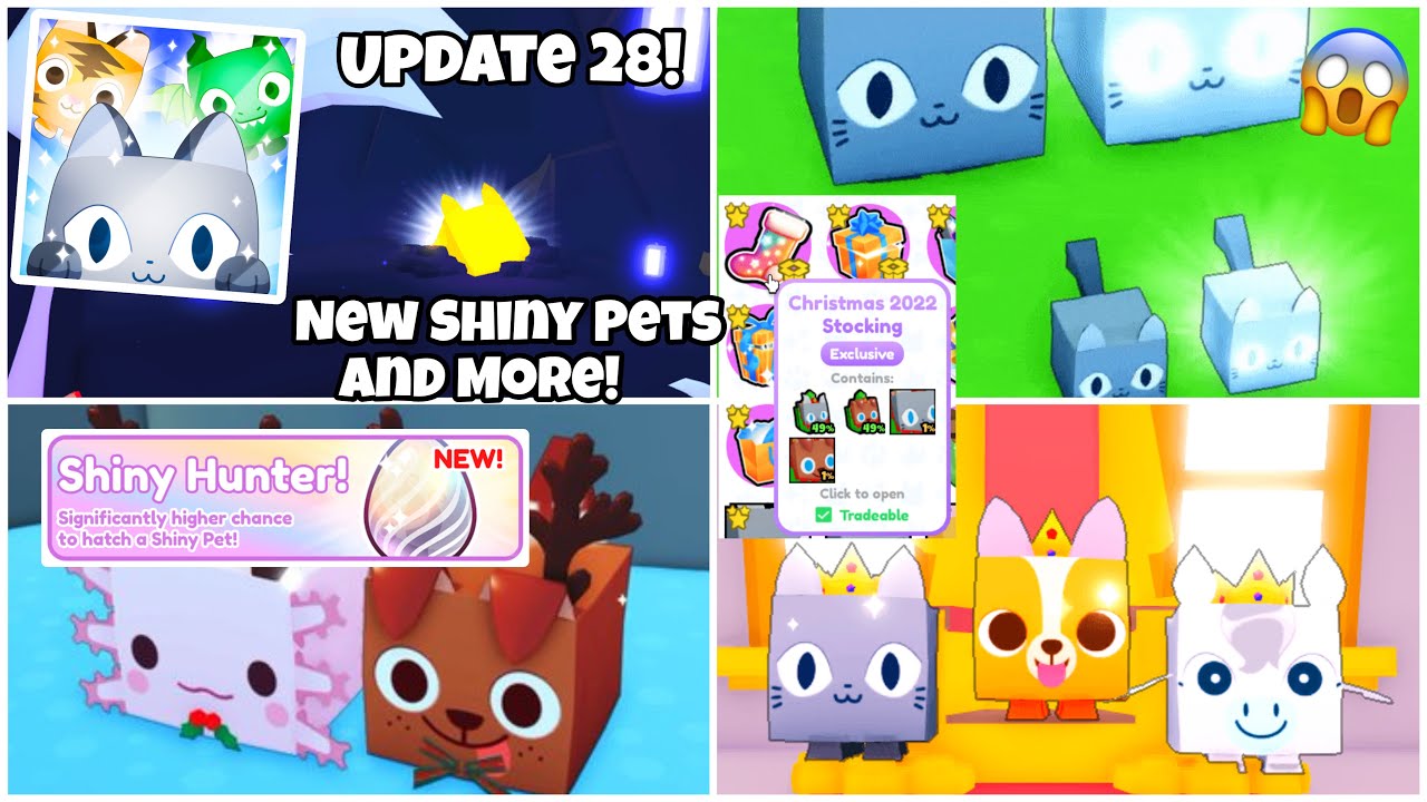 New Pet Simulator X New Shiney Pets In Update 28 New Huge Pets And A ...