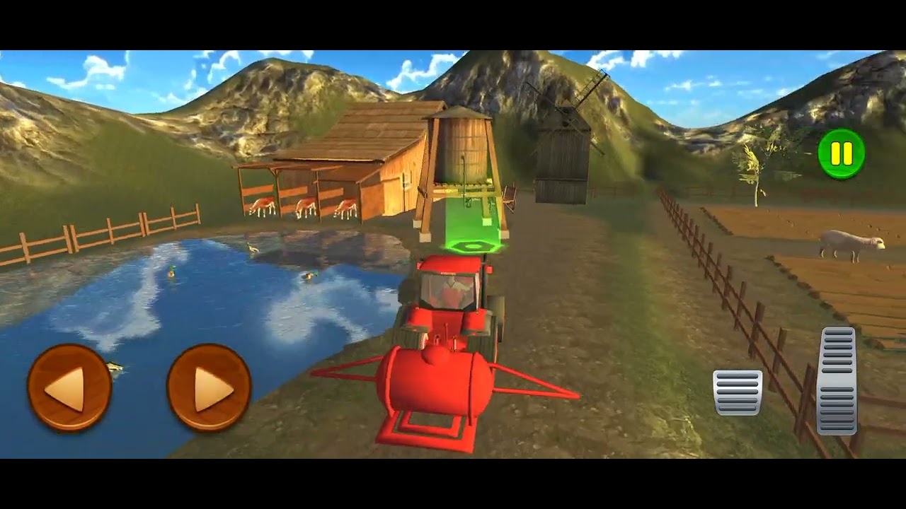 Tractor farming Indian tochan cargo Tractor 🚜 indian Kisan Tractor ...