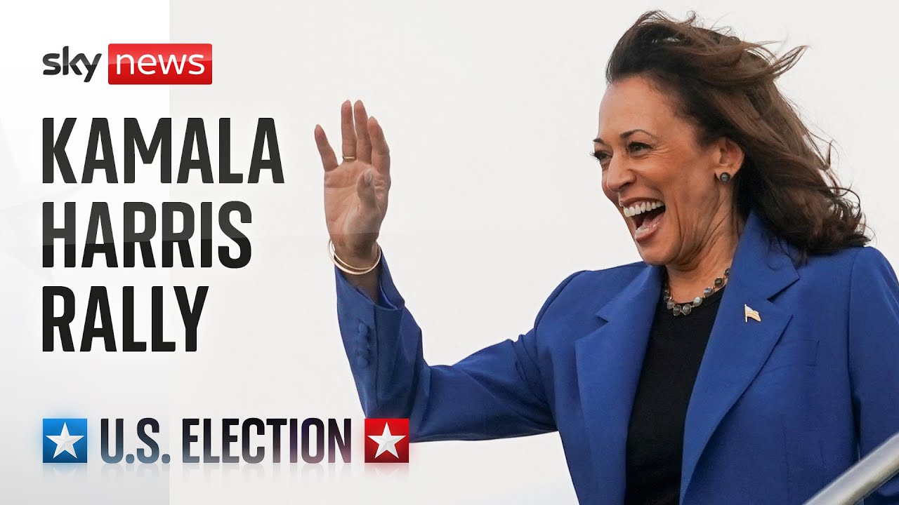 Kamala Harris and Tim Walz hold a campaign rally in Wisconsin - YouTube