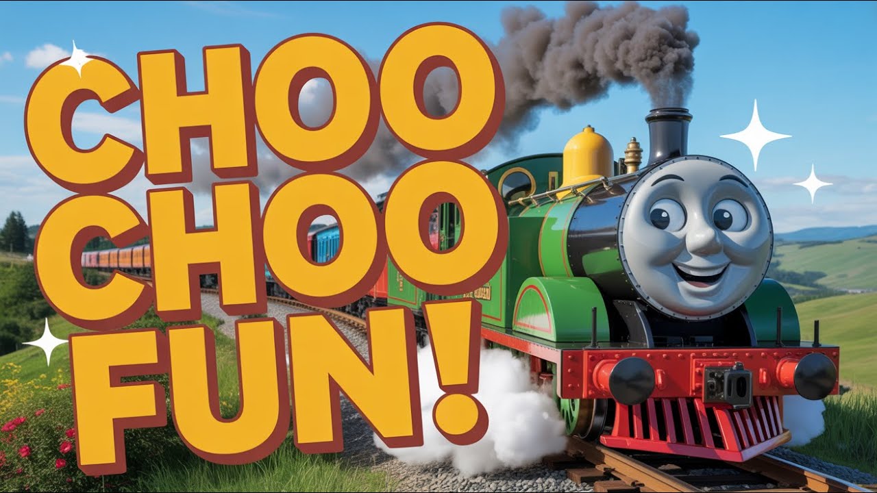 Train Song for Children | Choo Choo Nursery Rhyme | Fun Toddler Songs ...