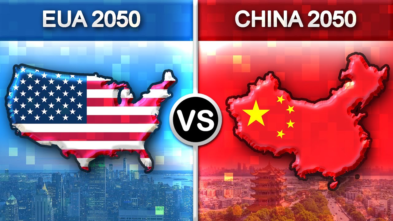 Estados Unidos 2050 vs China 2050 | Comparação - YouTube