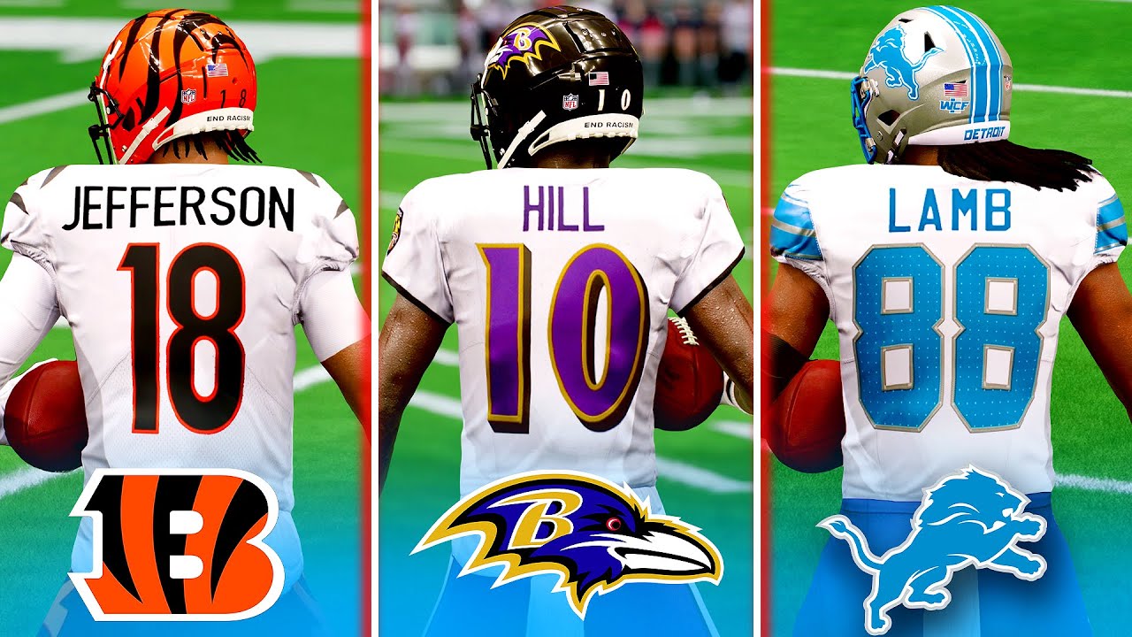 I Released Every WR in the NFL! - YouTube