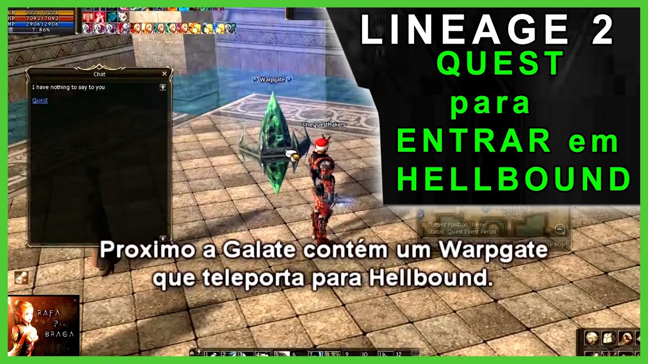 Lineage 2 - Quest para acessar Hellbound (Path To Hellbound) Level 78 ...