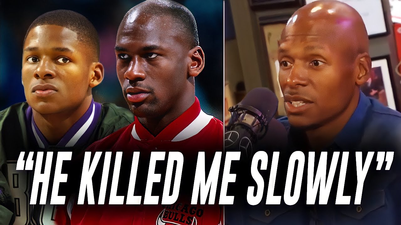 The Day Michael Jordan Ruthlessly DESTROYED Ray Allen in Front of His ...