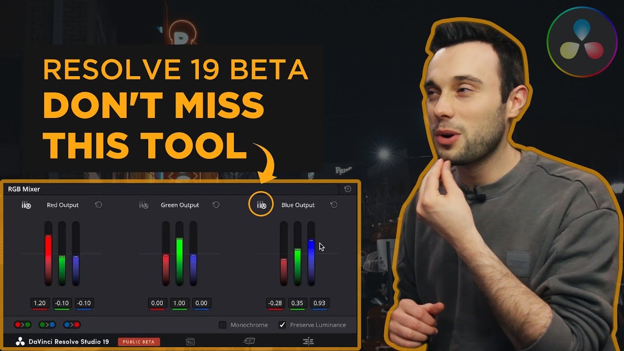 How to use the RGB Mixer: Advanced Look-Building as a colorist in ...
