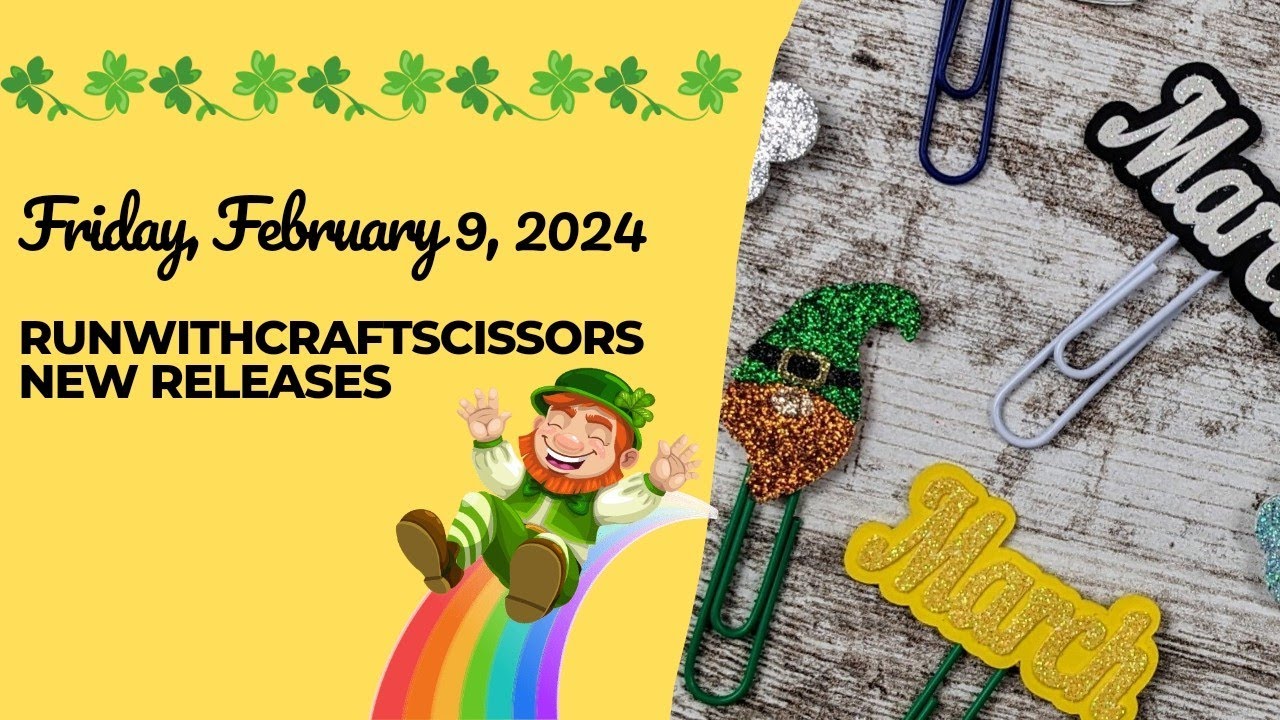Etsy Shop New Releases Friday, February 9, 2024 Runwithcraftscissors ...