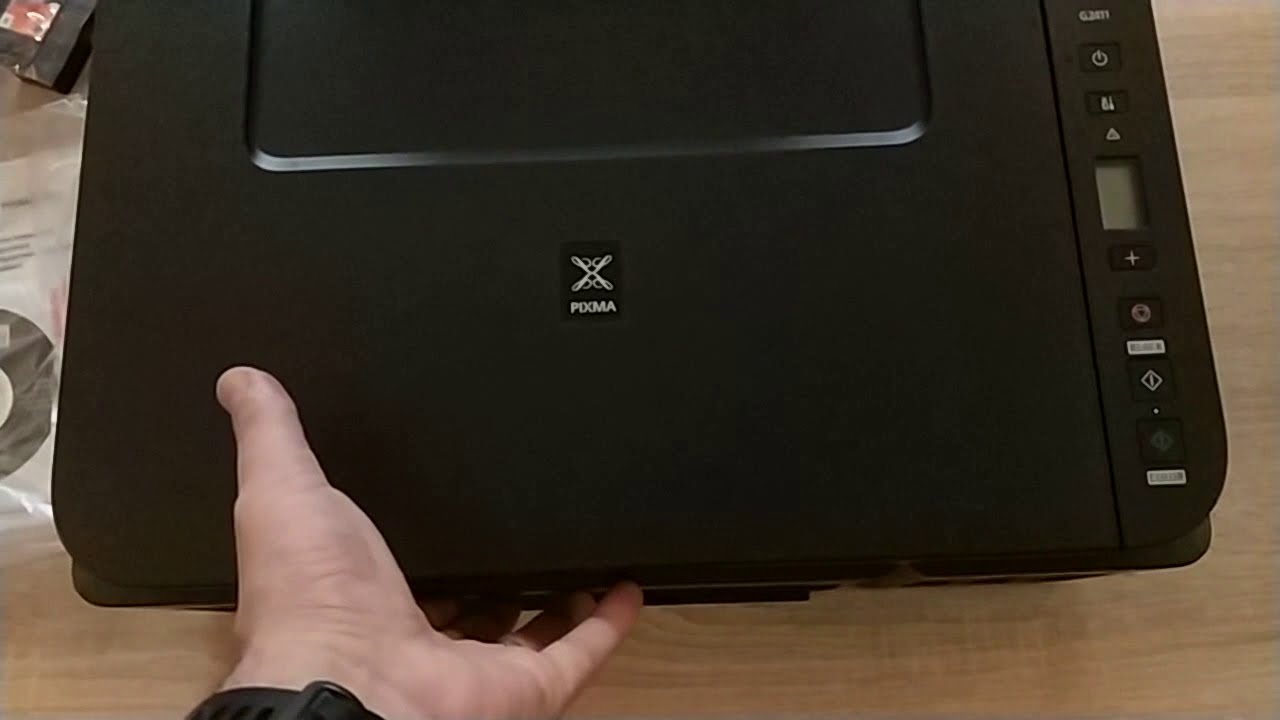 Canon Pixma G2411 Refillable Ink Tank All-In-One Printer - YouTube