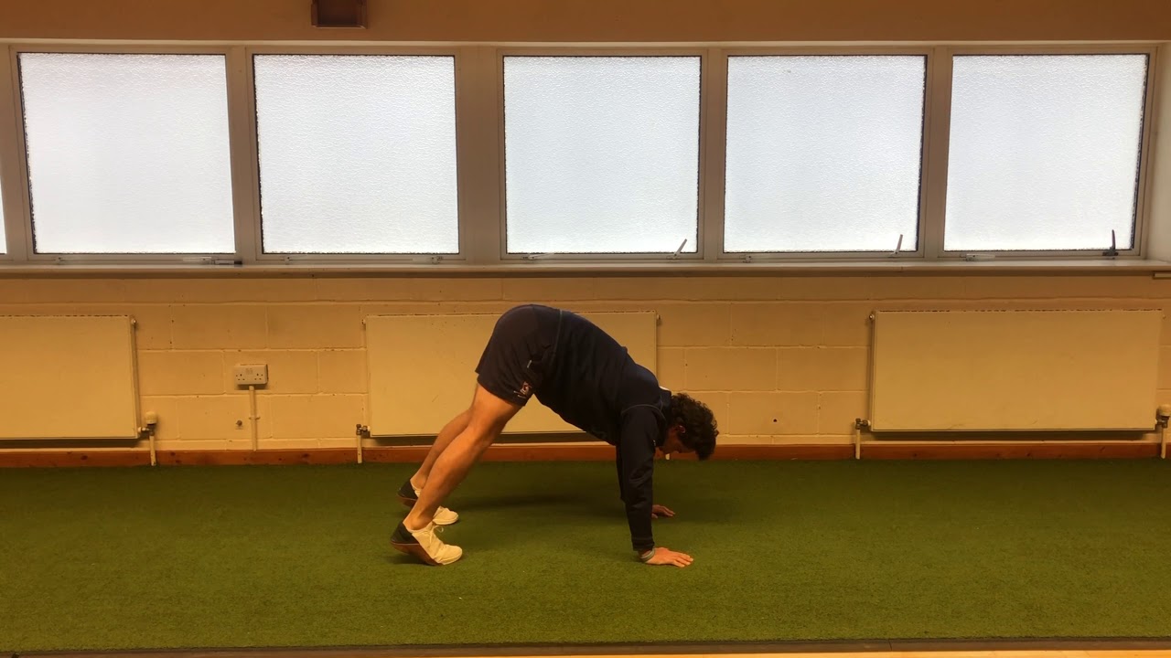 Inch Worm Press up DEMO - YouTube