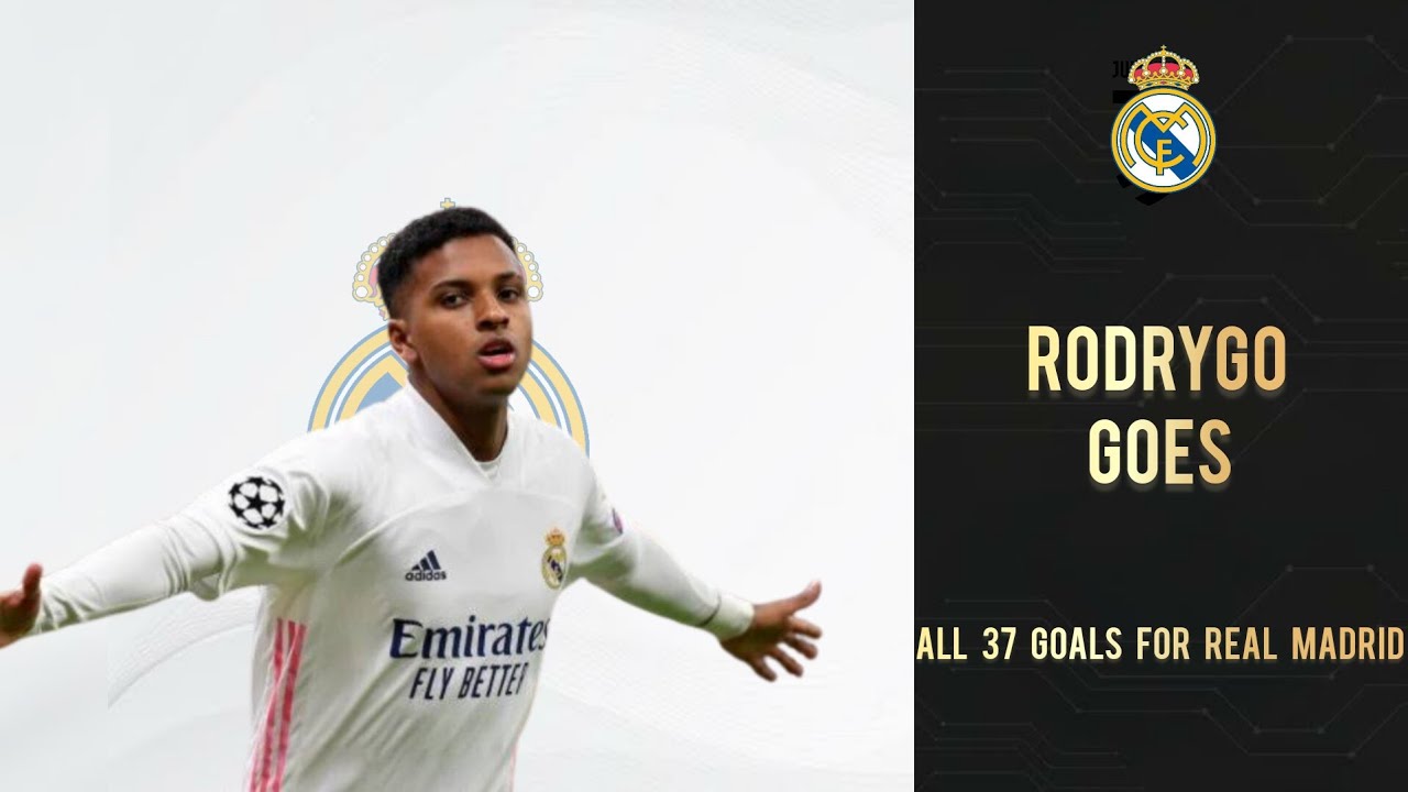 Rodrygo | All 37 Goals for Real Madrid so Far - YouTube