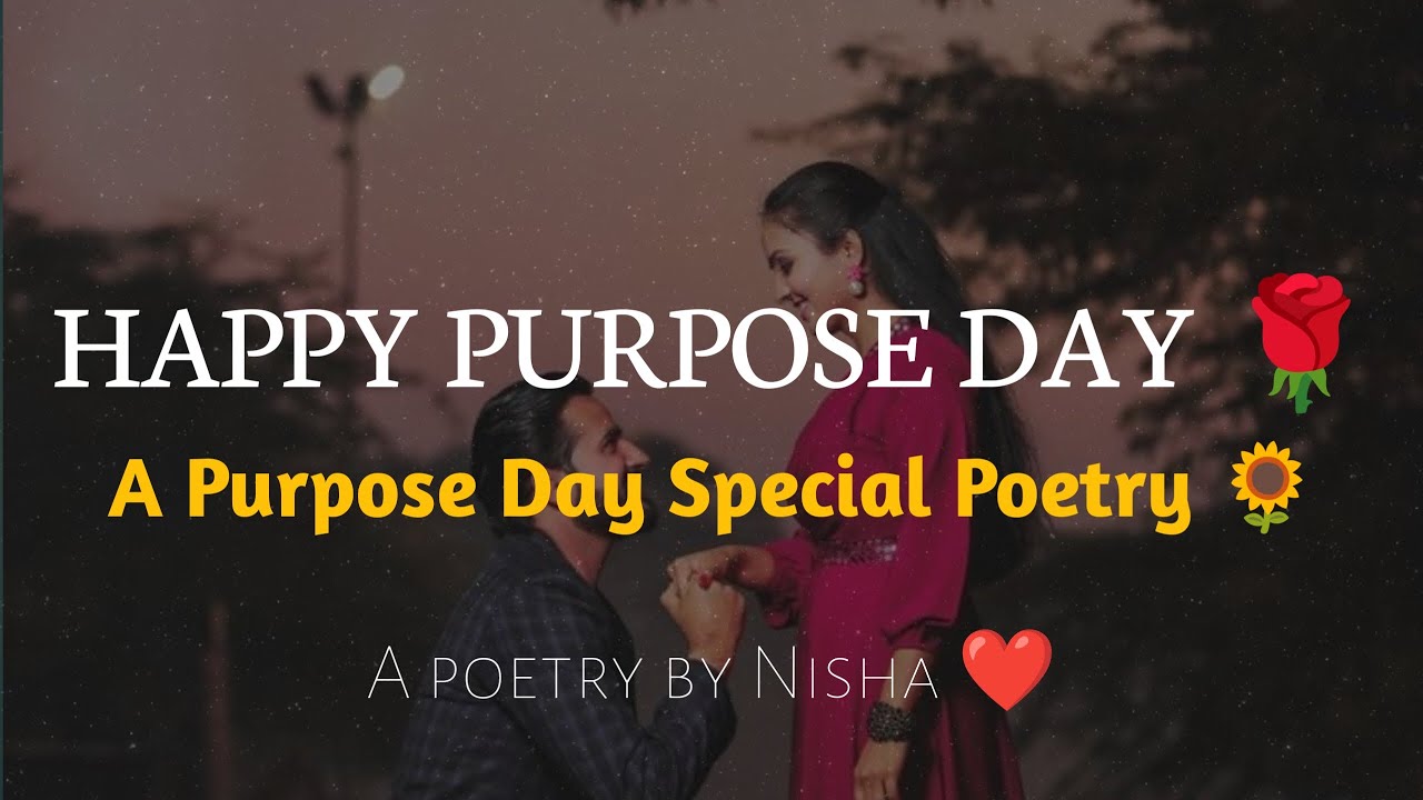 Purpose Day Special🌹|| Purpose Day Shayari For Watsup Status || # ...
