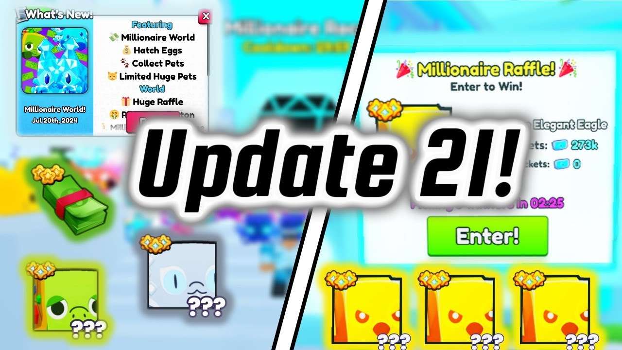 NEW PET SIM 99 UPDATE (HUGE PET GIVEAWAY) - YouTube