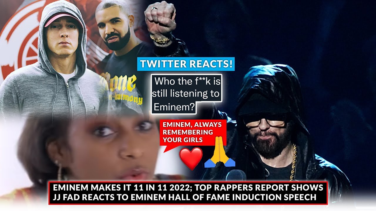 “Who still listening to Eminem?” Twitter Reacts to NEW Report, JJ Fad ...