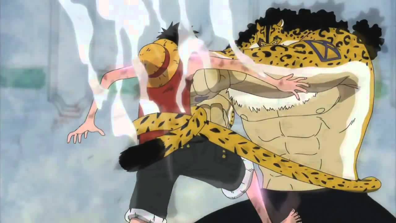 One Piece Rob Lucci 6 Königs Pistole HD - YouTube