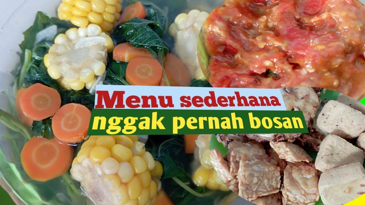 Menu yg Simpel Sederhana dan Tetap jadi menu favorit‼️Menu lengkap ...