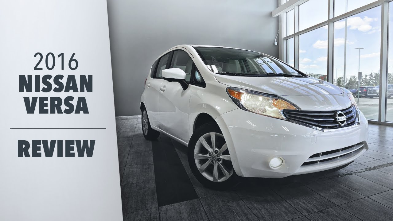 2016 Nissan Note Versa SL - YouTube