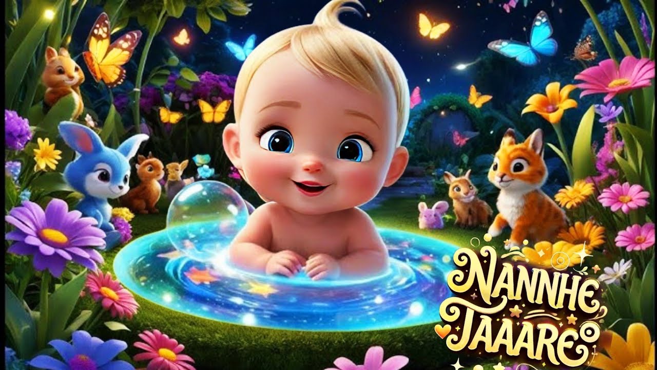 Soja Re Nanhe Tara | Enchanting Lullaby for Sweet Dreams!! Rhymes Rover ...